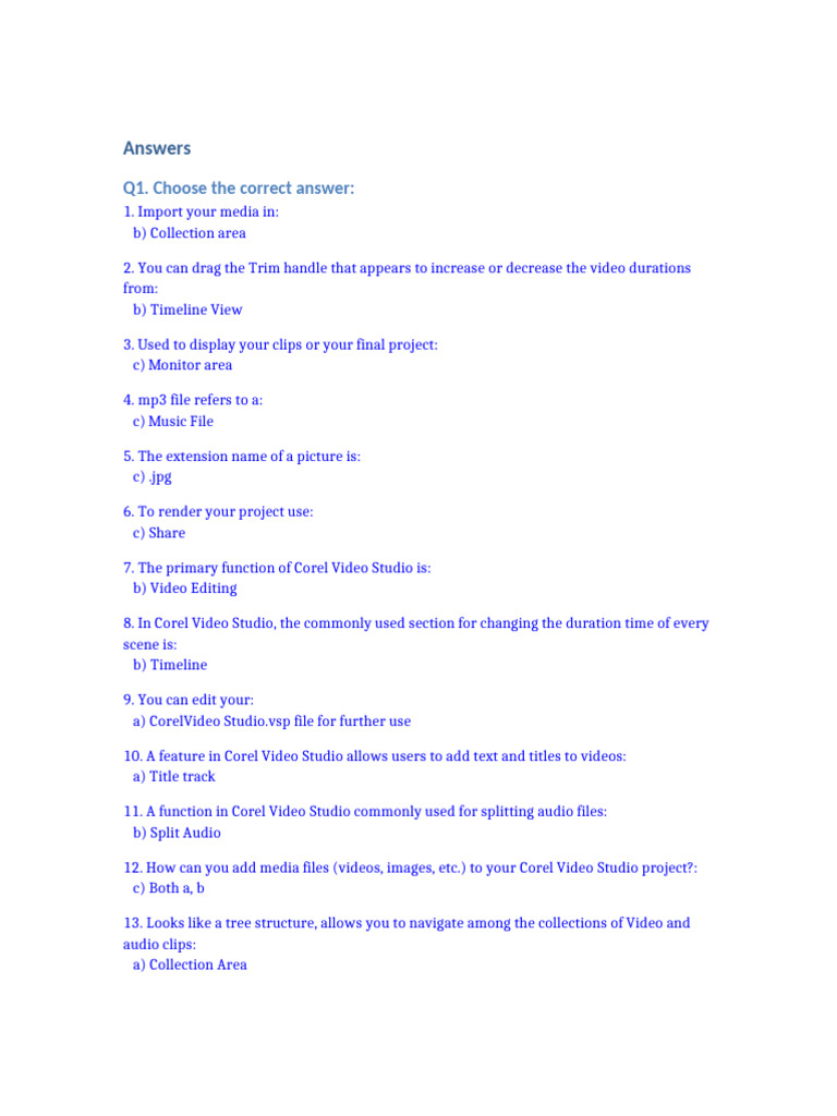 Ulead VideoStudio Answers (1) | PDF | Data Compression | Video