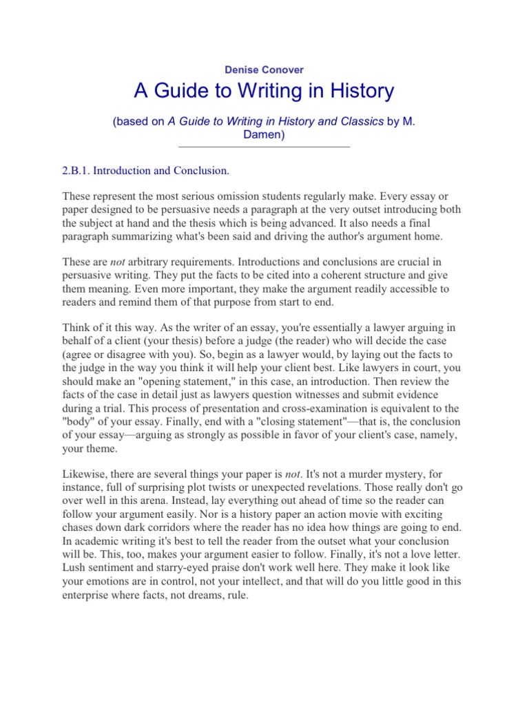 How To Write Intro | PDF