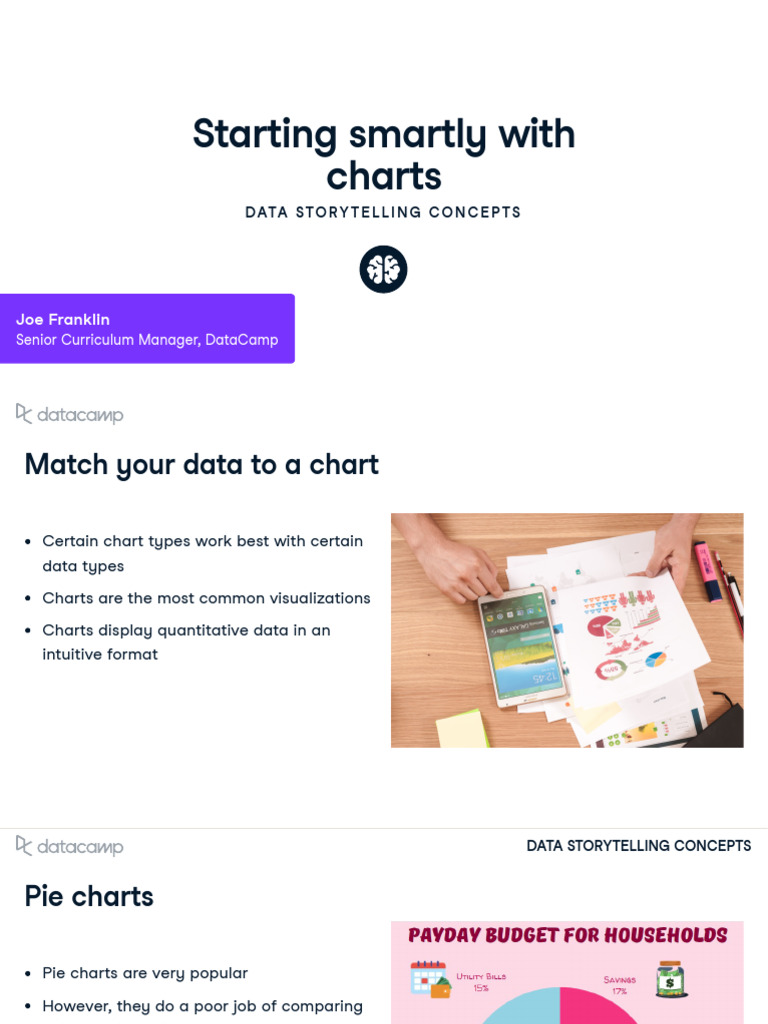 Essential Chart Types for Data Storytelling | PDF | Chart | Scatter Plot