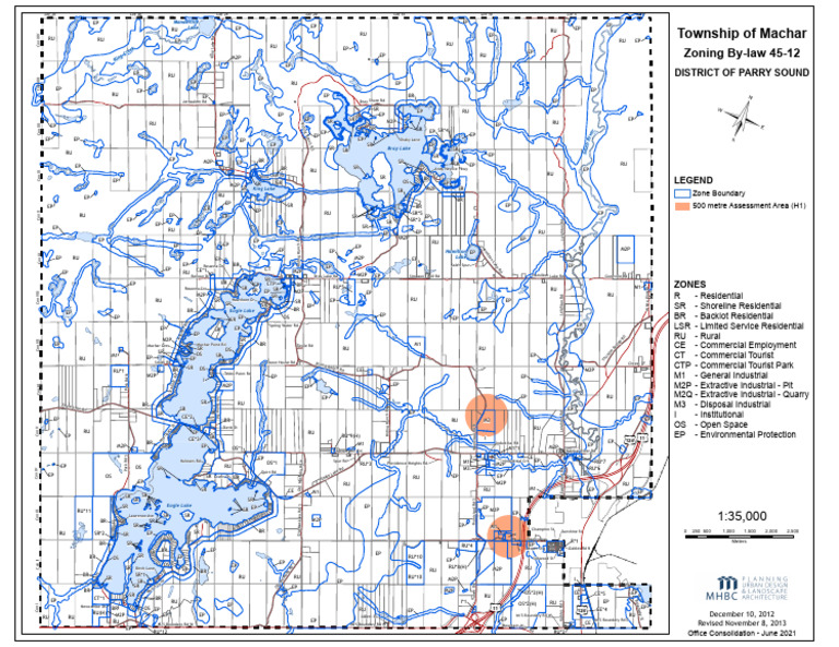 Schedule A - Zoning Bylaw - Consolidated - 2021-06 | PDF
