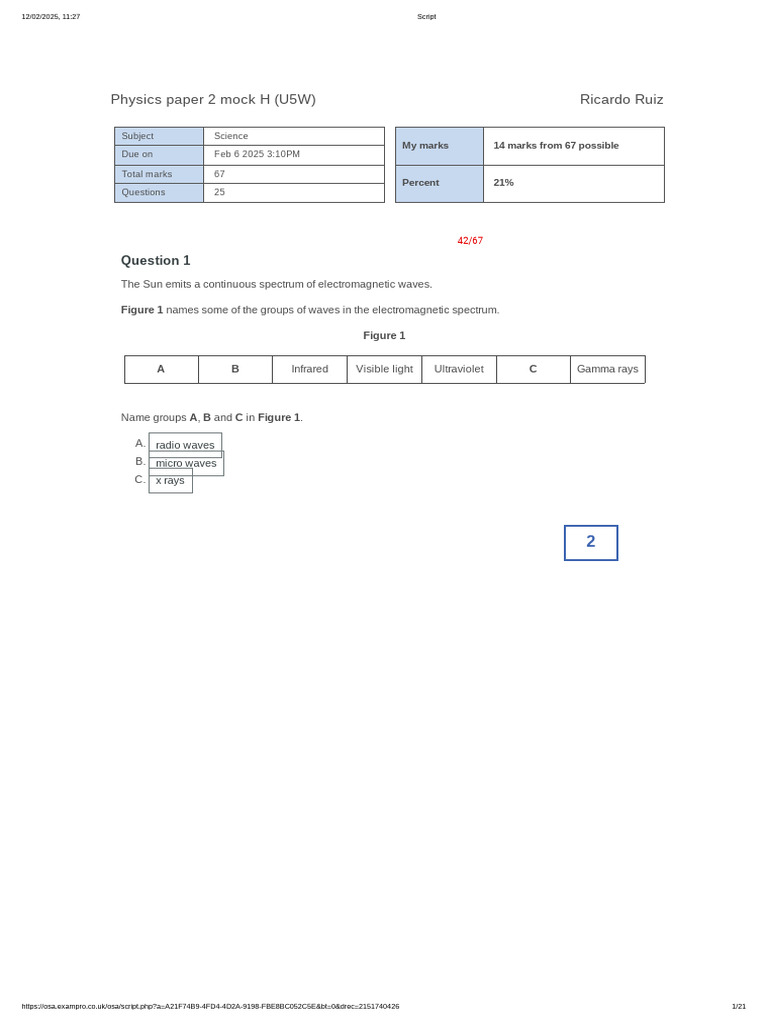 Script | PDF | Electromagnetic Spectrum | Electromagnetic Radiation