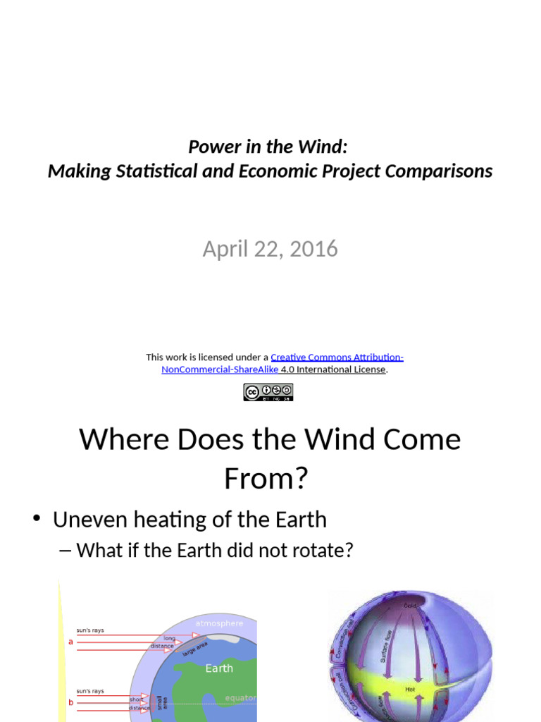 Wind Power: Statistical & Economic Analysis | PDF | Atmosphere Of Earth ...