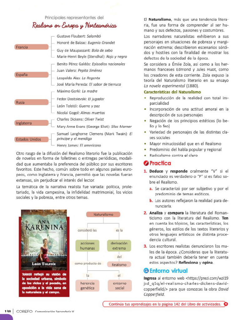 Ficha de Literatura 5to Sec | PDF