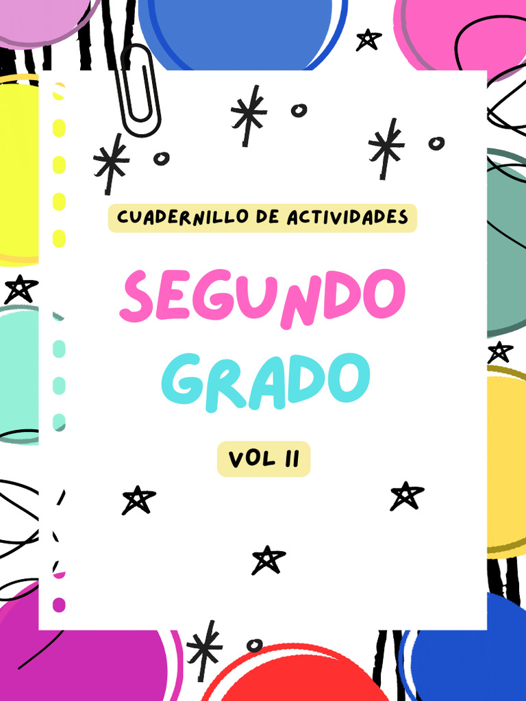 Cuadernillo Segundo Grado Pdf Pdf Lingüística