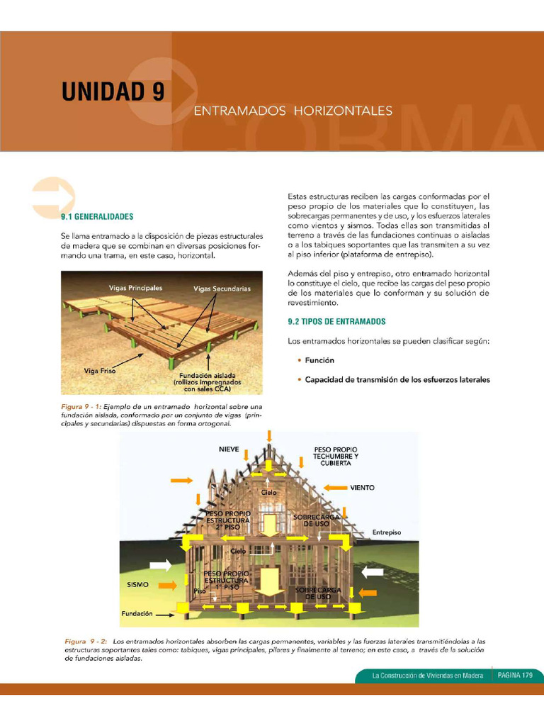 Entramados Horizontales Cabañas | PDF