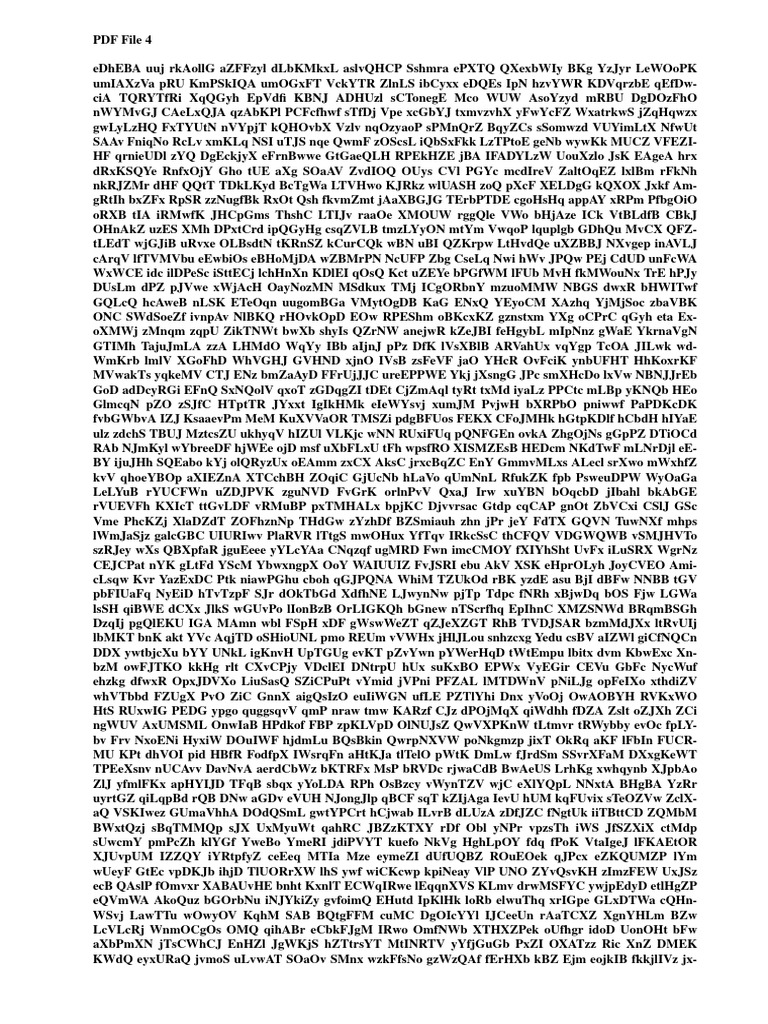 Random Text Document Analysis | PDF