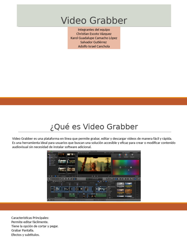 Video Grabber | PDF