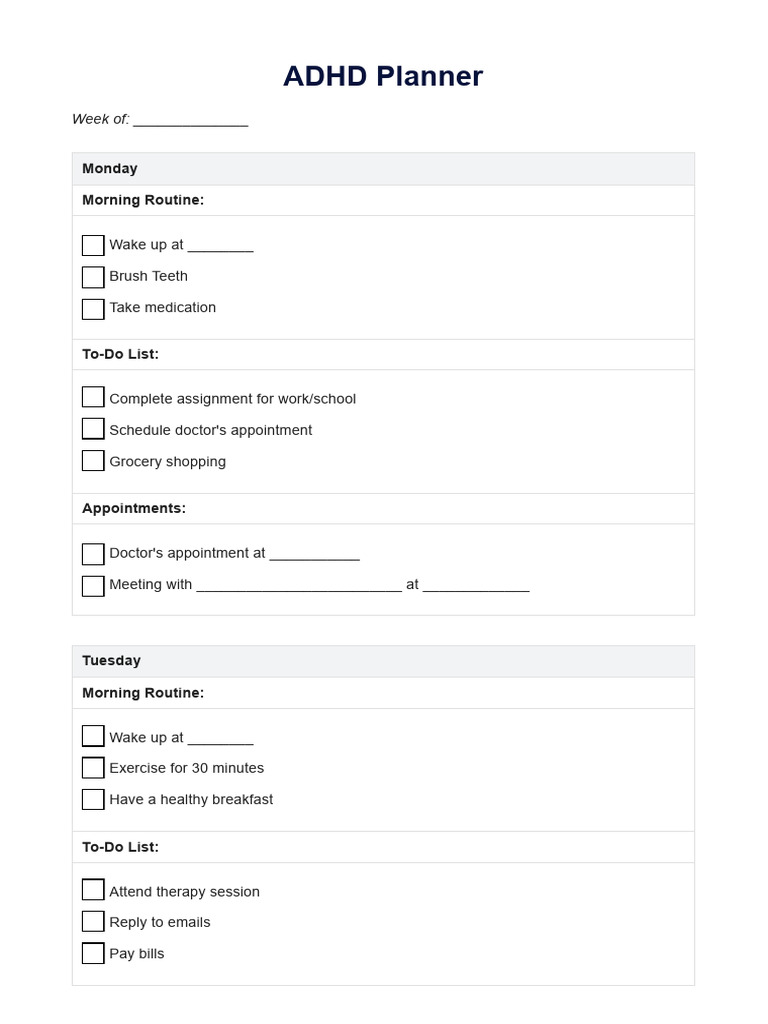adhd-planner | PDF