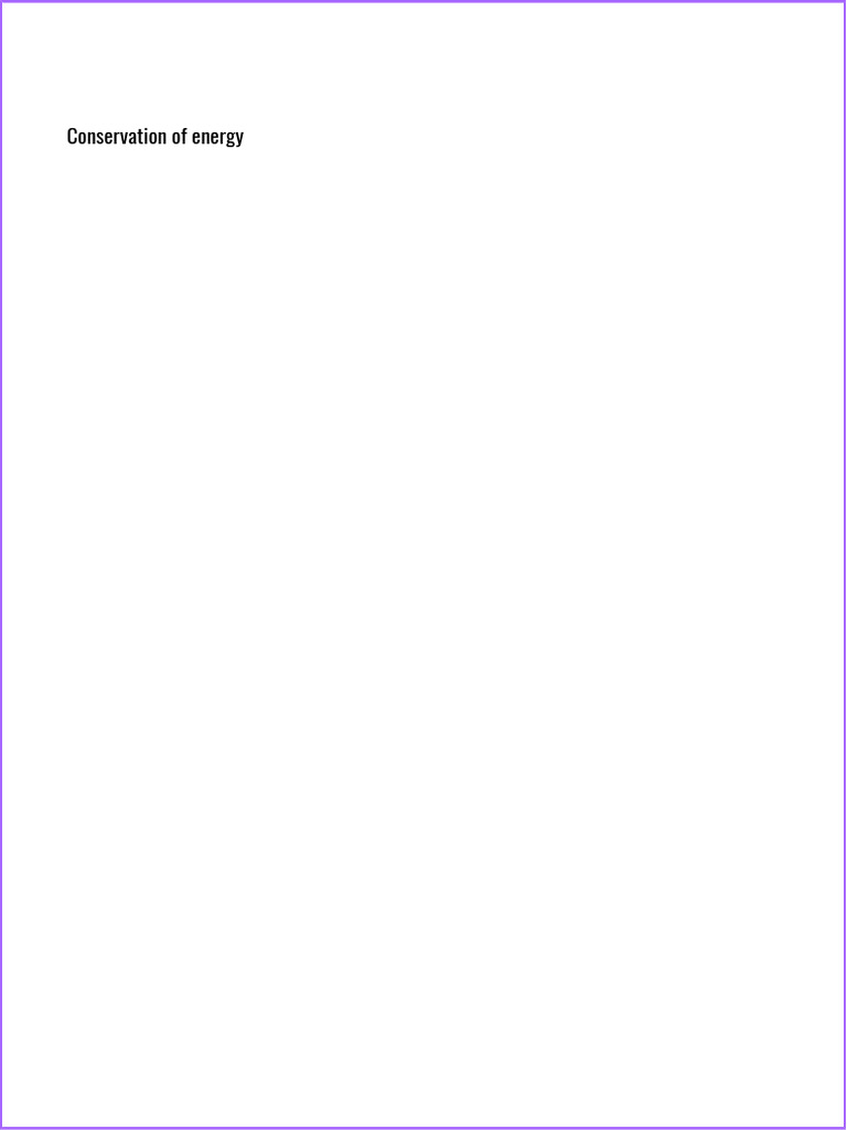 Energy Conservation Principles Guide | PDF