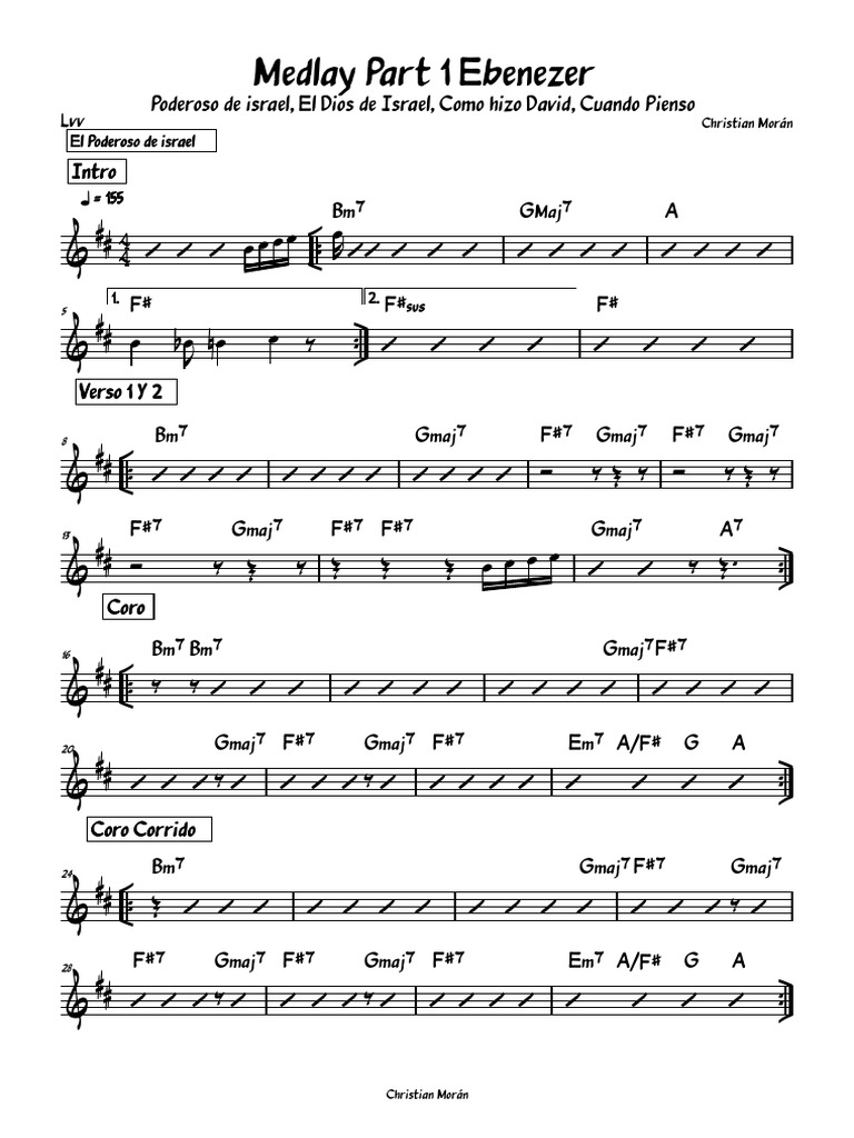 Medley_1_Coros_Ebenezer | PDF