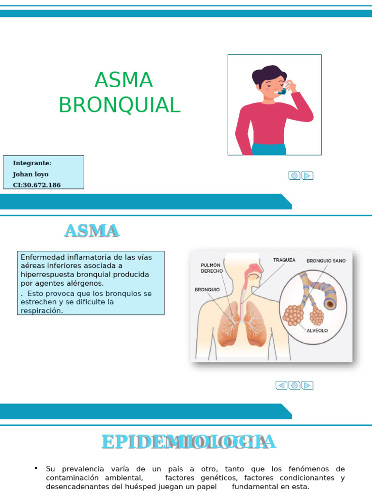 Asma Bronquial | PDF | Asma | Enfermedades y trastornos humanos