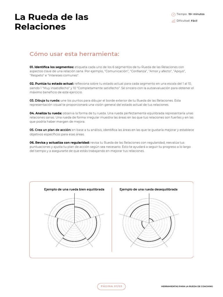 Optimiza tus Relaciones con la Rueda | PDF