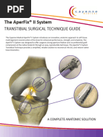 PROPHECY INBONE Surgical Technique | PDF | Ct Scan | Medical Imaging