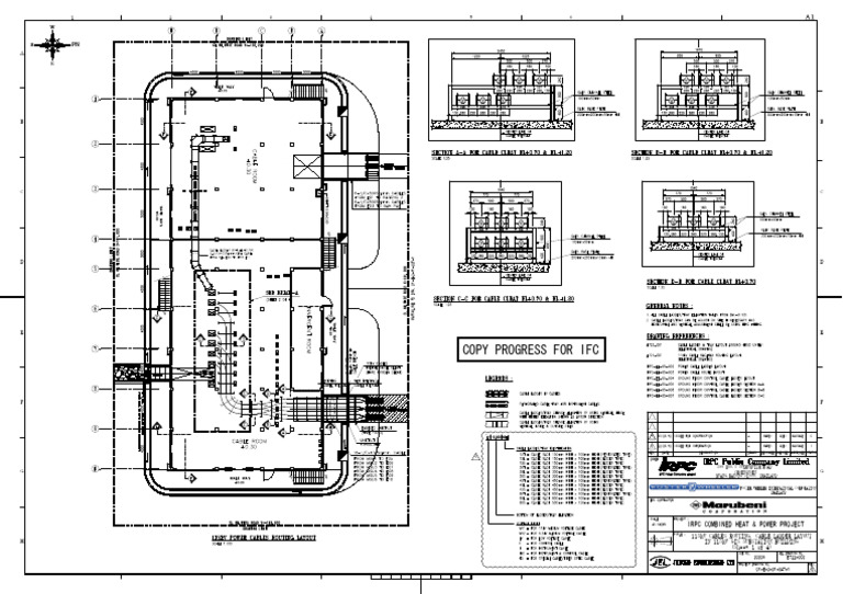 115kV Cables Routing Layout Document | PDF