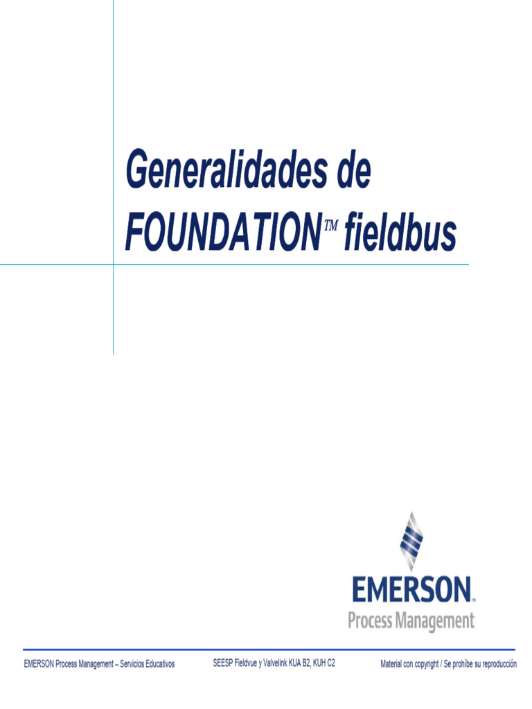 Fundation Fieldbus (Dia 2) | PDF | Sensor | Modelo osi