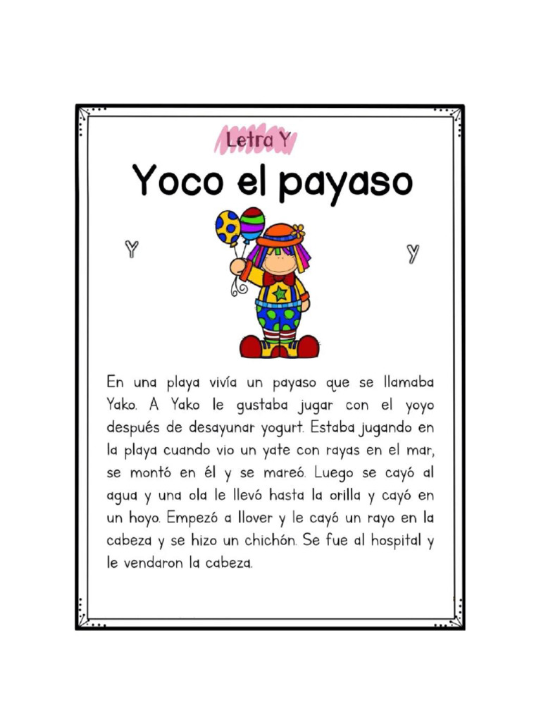 Yoco El Payaso | PDF