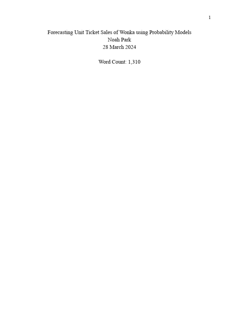 Prob Models | PDF | Dependent And Independent Variables | Marketing