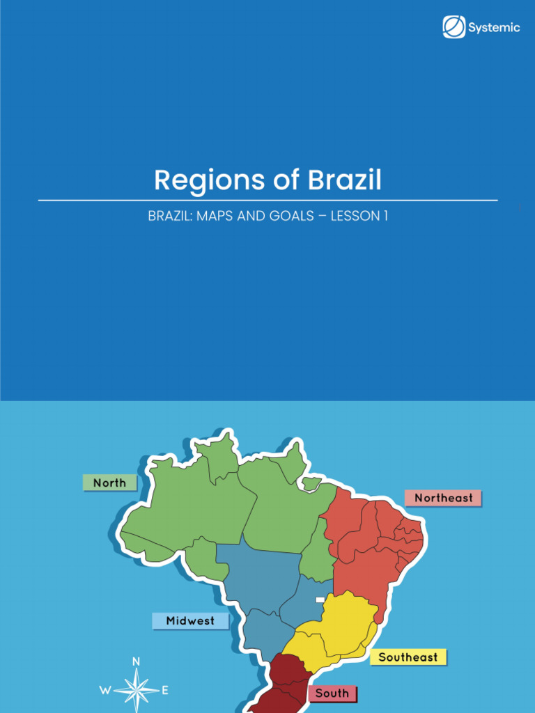 Ely - Brazil Maps and Goals - Presentation - Lesson 1 | PDF