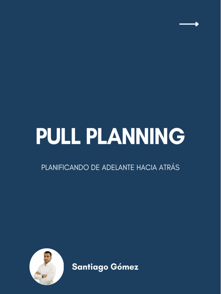 Planificación Pull: Metodología y Ventajas | PDF