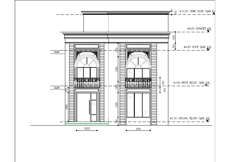 Front Elev 01 DW DTL | PDF