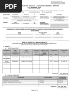 2025 Editable SALN Form Template | PDF | Business | Money