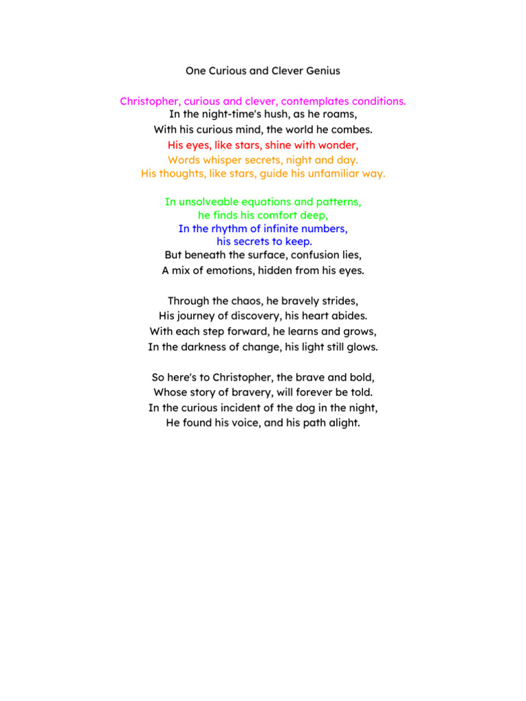 One Curious and Clever Genius - Eric Yu-1 | PDF