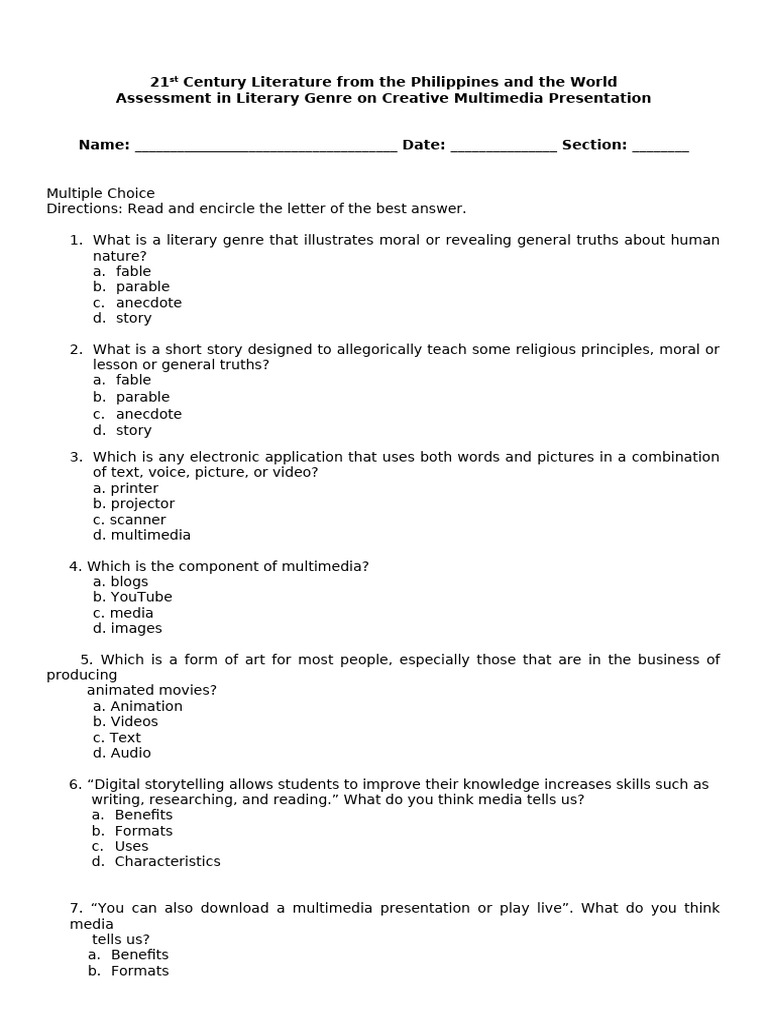 CO 2 Handouts and Worksheet | PDF | Multimedia | Parable