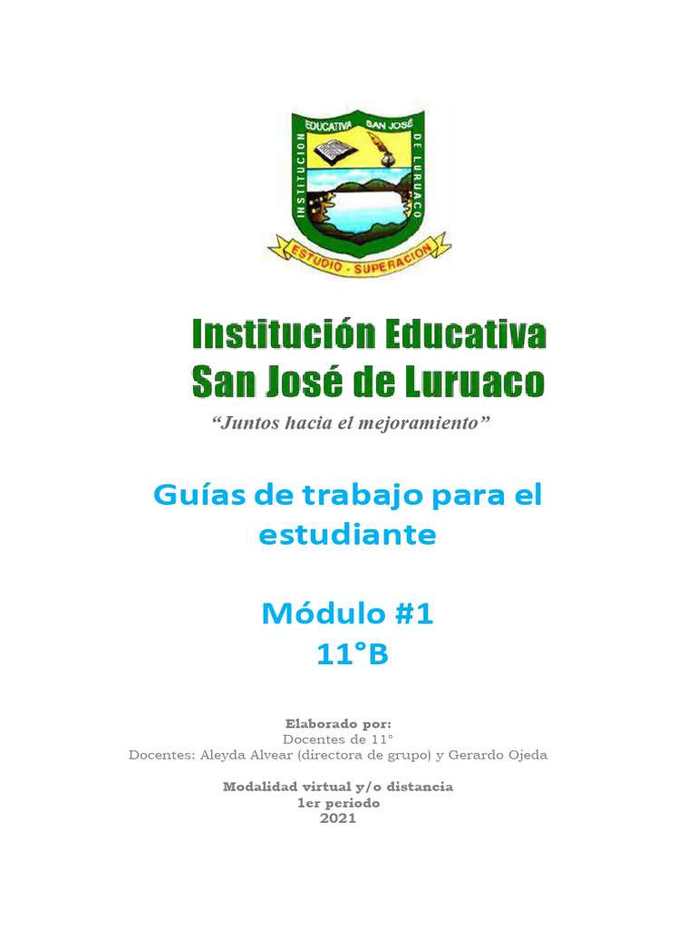 MODULO #1 - 11°B 2021 - Compressed | PDF | Producto Interno Bruto | Inflación