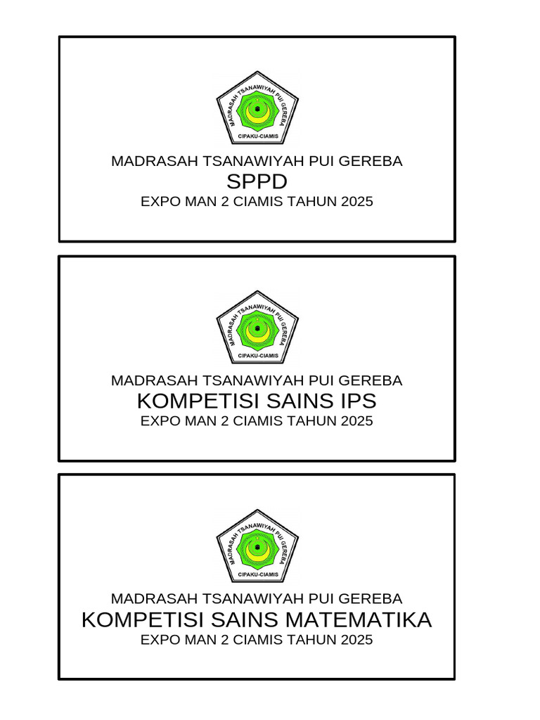 Label Lomba | PDF