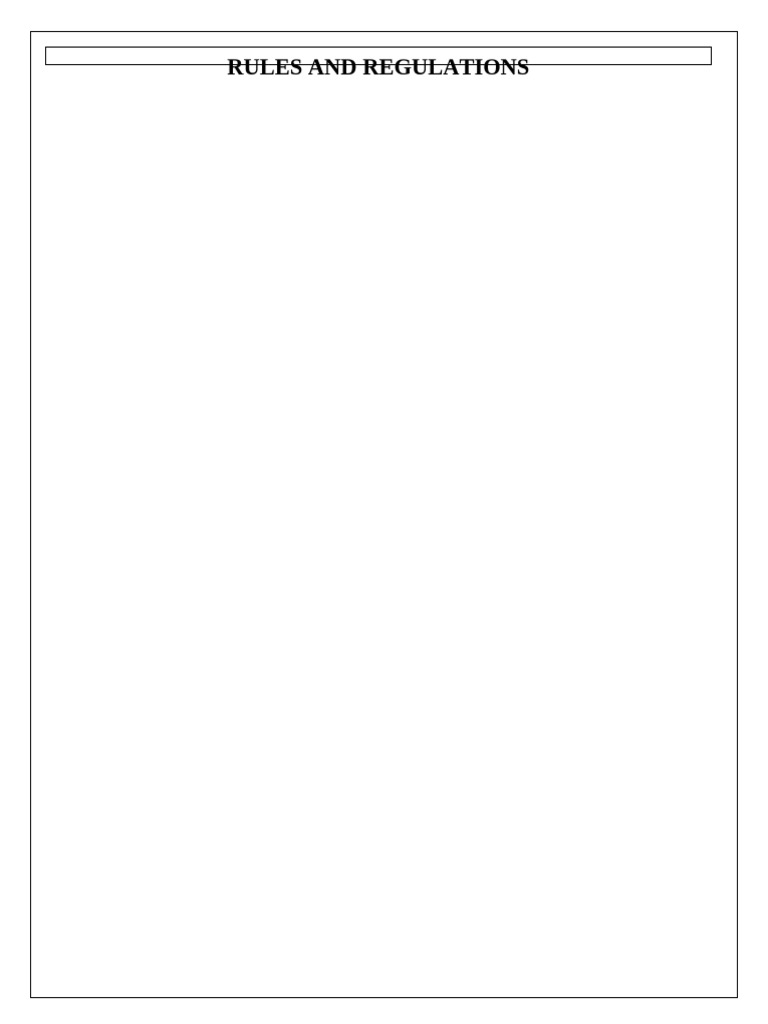 ISO 9001 - 15 Rules and Regulations | PDF