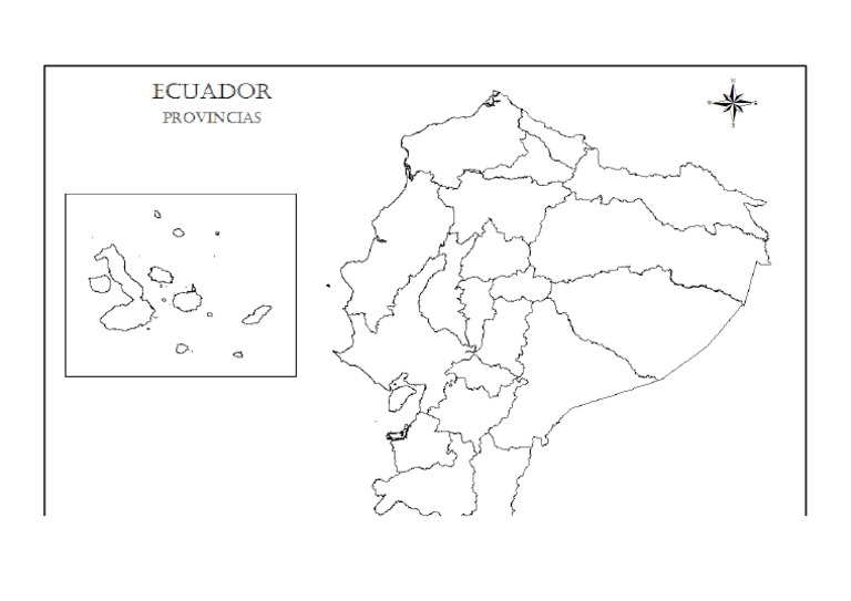 Mapa Del Ecuador | PDF