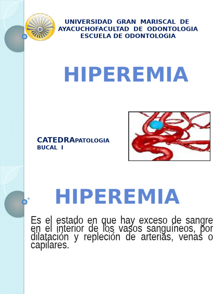 Tipos y Causas de Hiperemia en Salud | PDF | Vena | Insuficiencia cardíaca