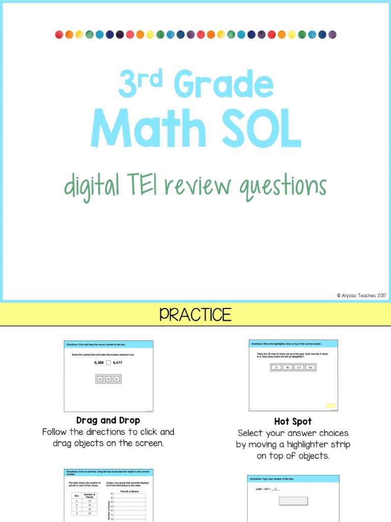 Norbin Figueroa Diaz - 2022 3rd Grade Math TEI Practice © Alyssa ...