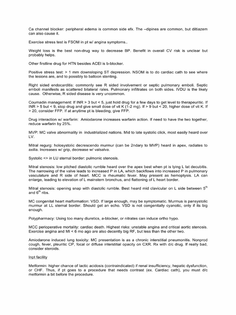 Usmle-World-Step-3-High-Yield-Notes-90-Pages 3 | PDF