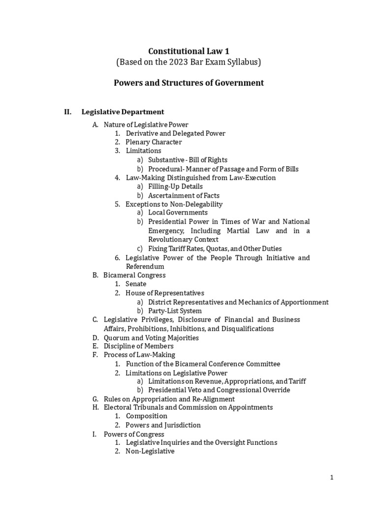 Part 2 Syllabus | PDF | United States Congress | American Government
