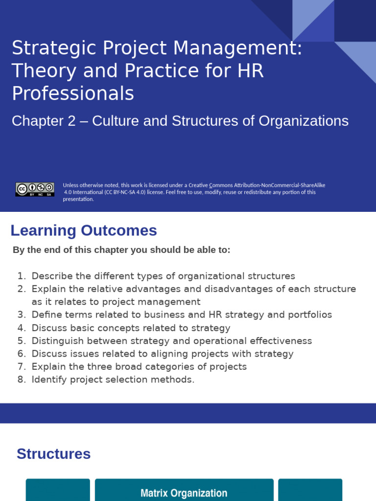 Organizational Culture in Project Management | PDF | Project Management ...
