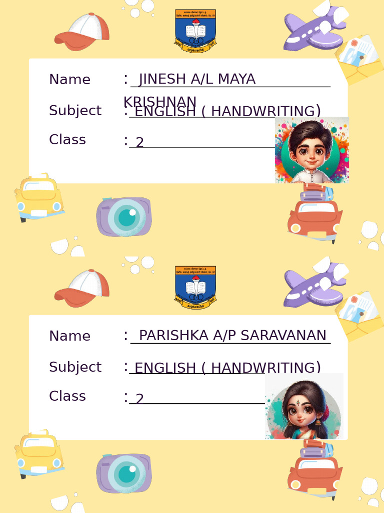 Label Year 23 Hand Writing | PDF