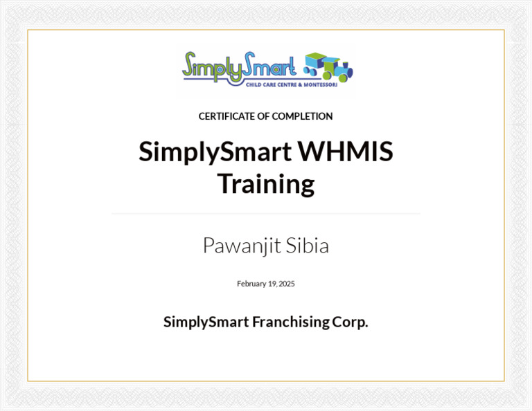 Cceya Certificate | PDF