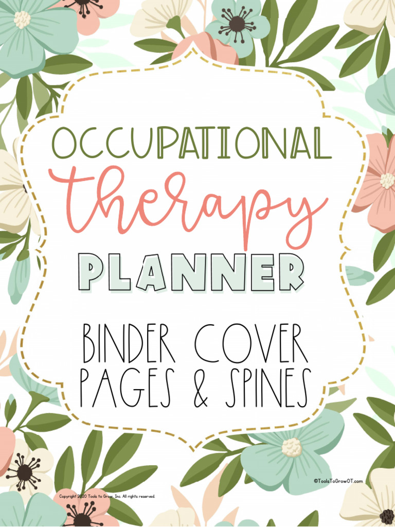 Iug - Binder Cover & Spines - OT Planner 2020 | PDF