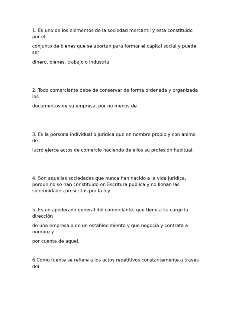 Repaso de Derecho 2 | PDF | Sociedad de responsabilidad limitada | Sociedad