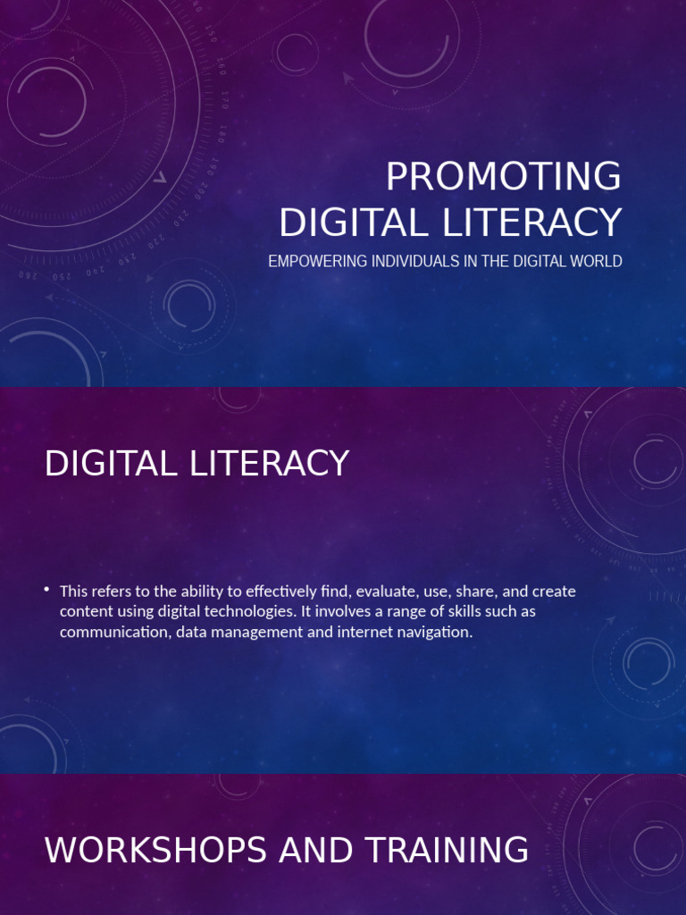 Promoting Digital Literacy Skills | PDF