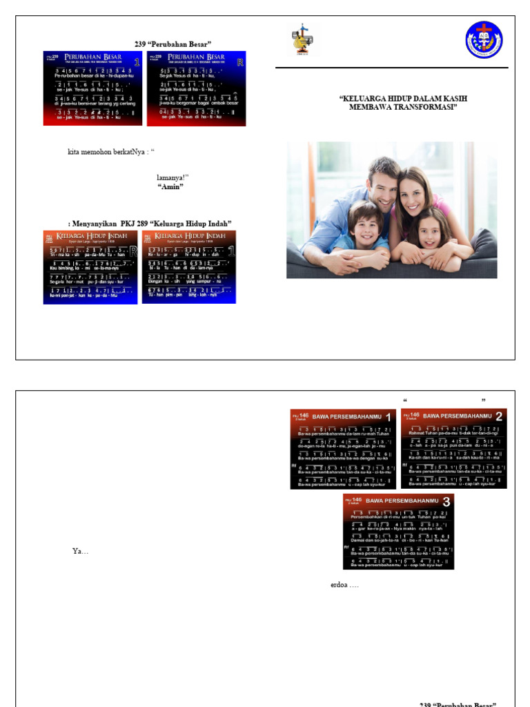 Liturgi Bulan Keluarga Kelompok 4 Fixx | PDF