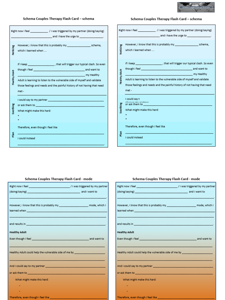 Schema - couples_flash_cards_schemas_and_modes_2_to_a_page_fillable ...
