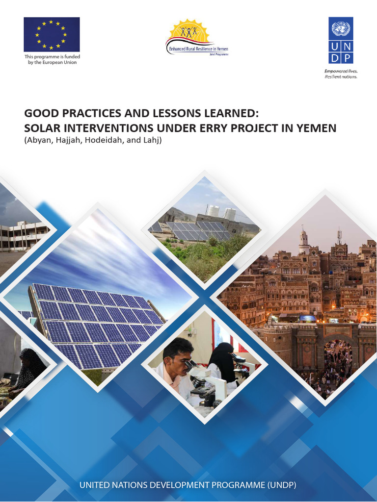 Solar Interventions Lessons Learned | PDF | Solar Power | United ...