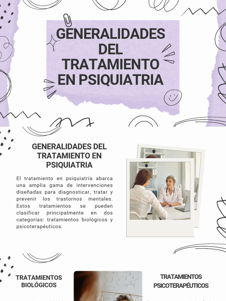 Tratamientos en Psiquiatría: Guía Completa | PDF | Trastorno mental ...