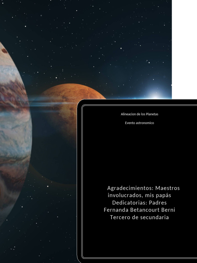 Alineación Planetaria 2025: Guía Completa | PDF | Planetas | Venus