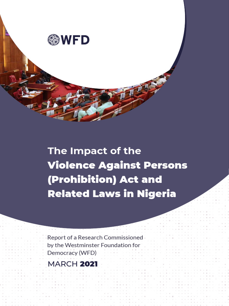 VAPP Act Implementation in Nigeria | PDF | Violence Against Women ...