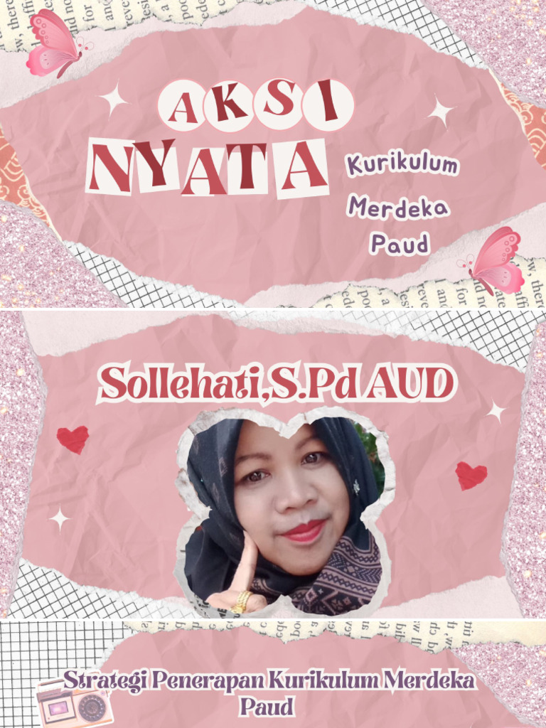 Aksi Nyata Kurikulum Merdeka Paud, Sollehati S.PD AUD - 11zon | PDF