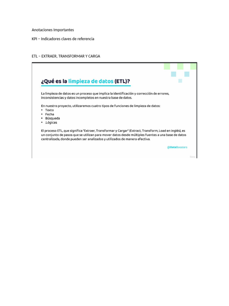 Anotaciones Importantes | PDF