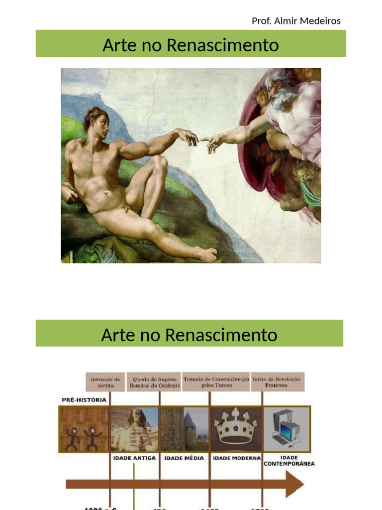 Aula 6 - Arte Renascentista | PDF | Renascimento | Rafael